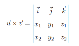 Produto Vetorial :: Vetores e Produtos Vetoriais